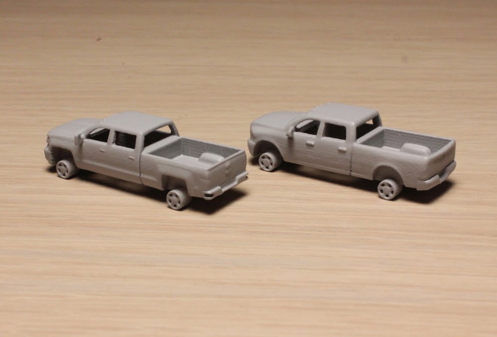 N Scale Addiction: Shapeways Package Arrived Today! Pete 386, Kenworth ...