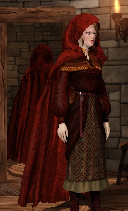 Загрузки для Sims Medieval : Female Cloak by Natalia Auditore - for TSM ...