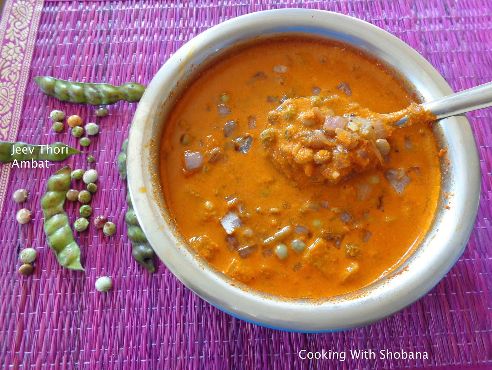 Cooking With Shobana : JEEV THORI AMBAT