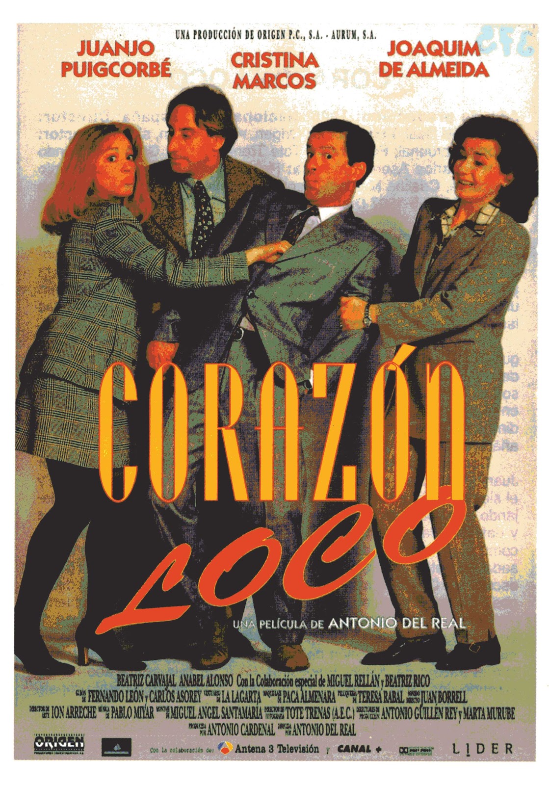 Cartells de cine: 375-Corazon loco(1997)