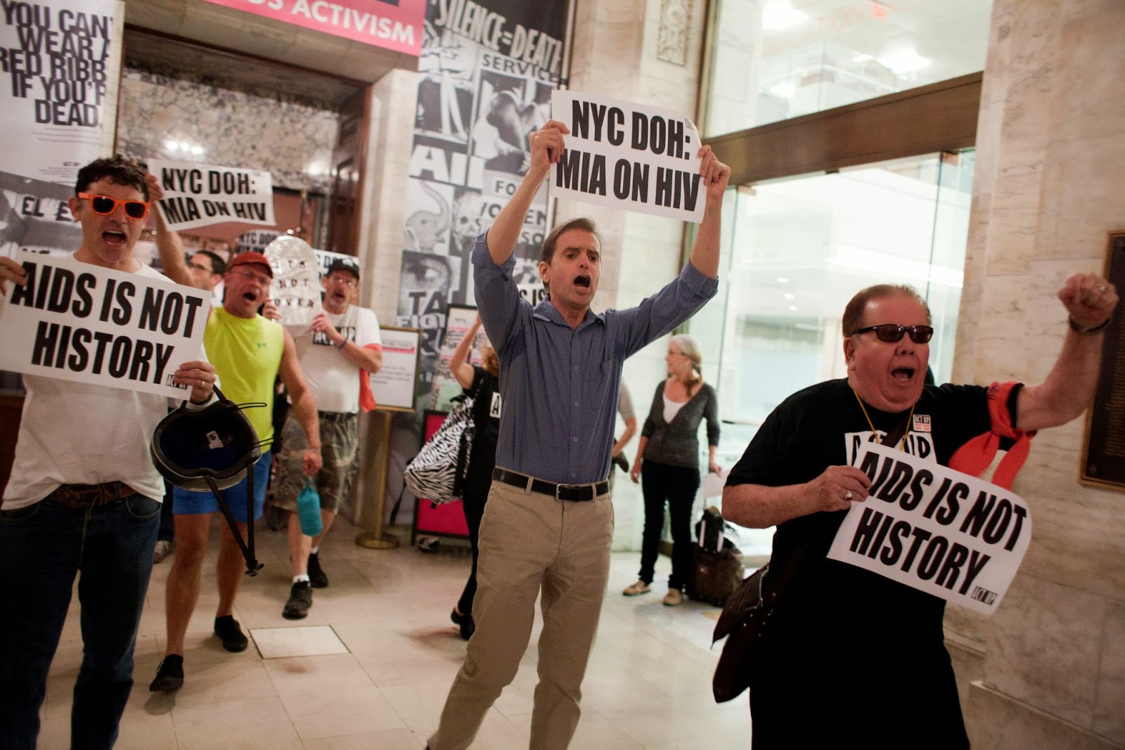 play and ideas: AIDS is Not History and neither is ACT UP: Die In at ...