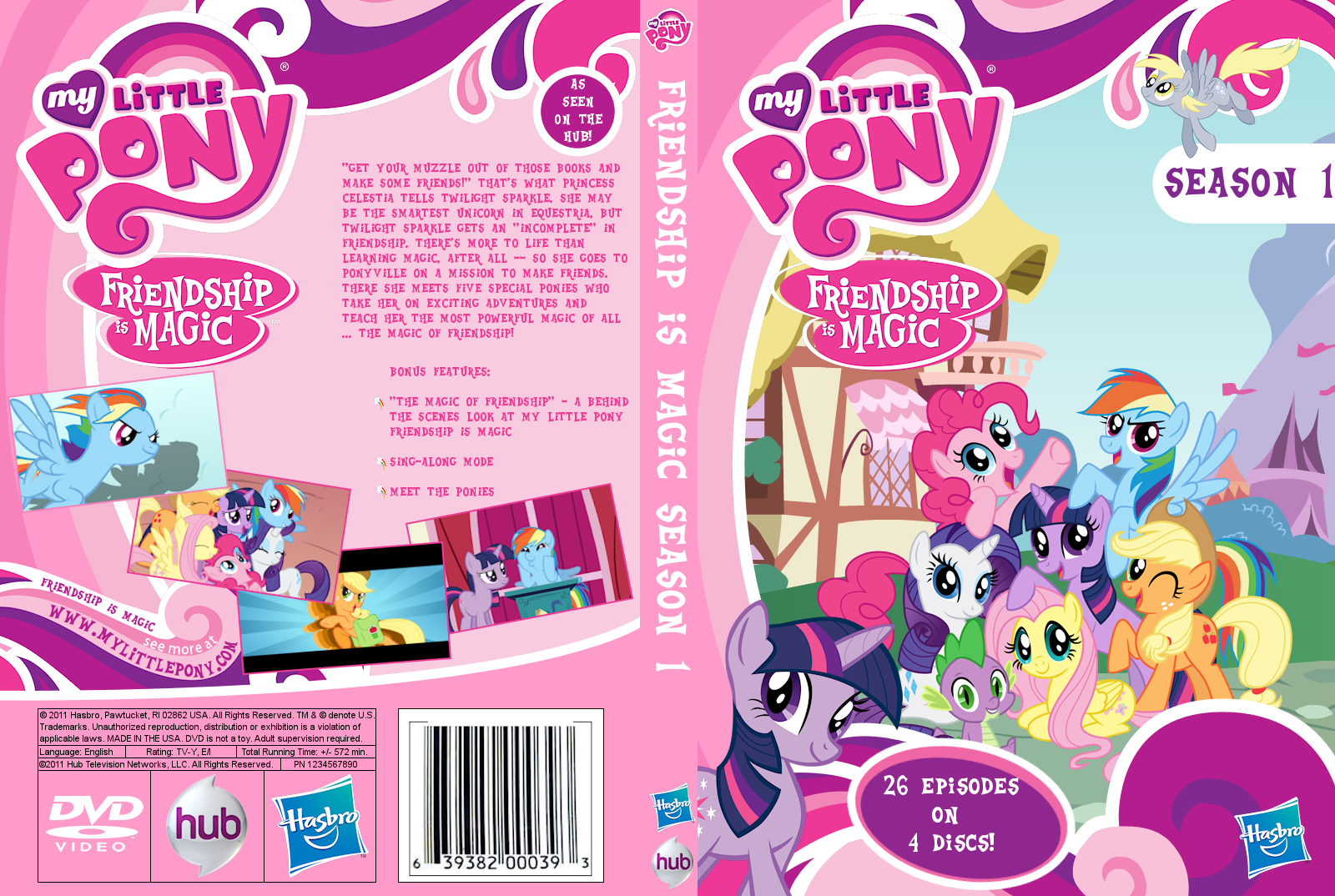 Equestria Daily - MLP Stuff!: DVD Cover Compilation Post!