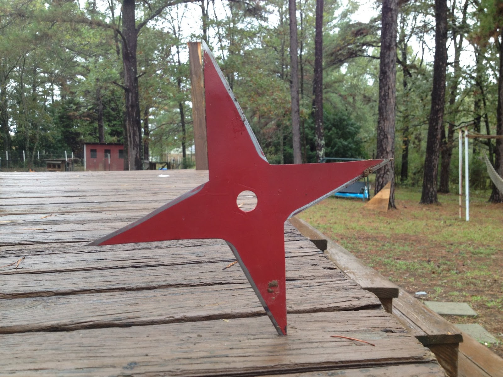 Jake Makes: Giant Throwing Star