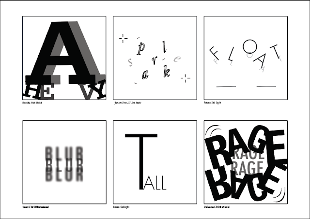 TYPOGRAPHY - EXERCISES