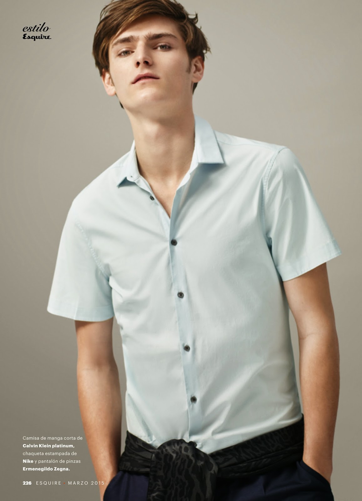 ELITE MODEL MANAGEMENT TORONTO : Alexander Beck for Esquire Spain March ...