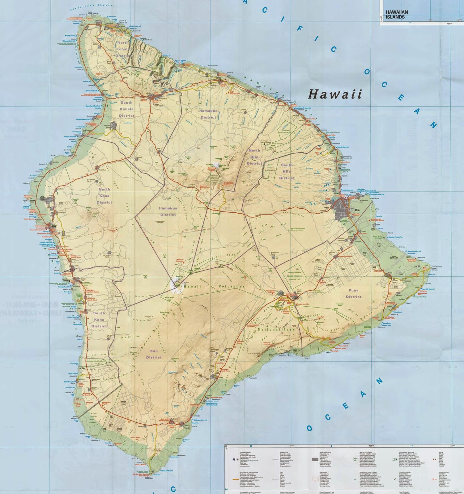 Hawái 2015: Mapas