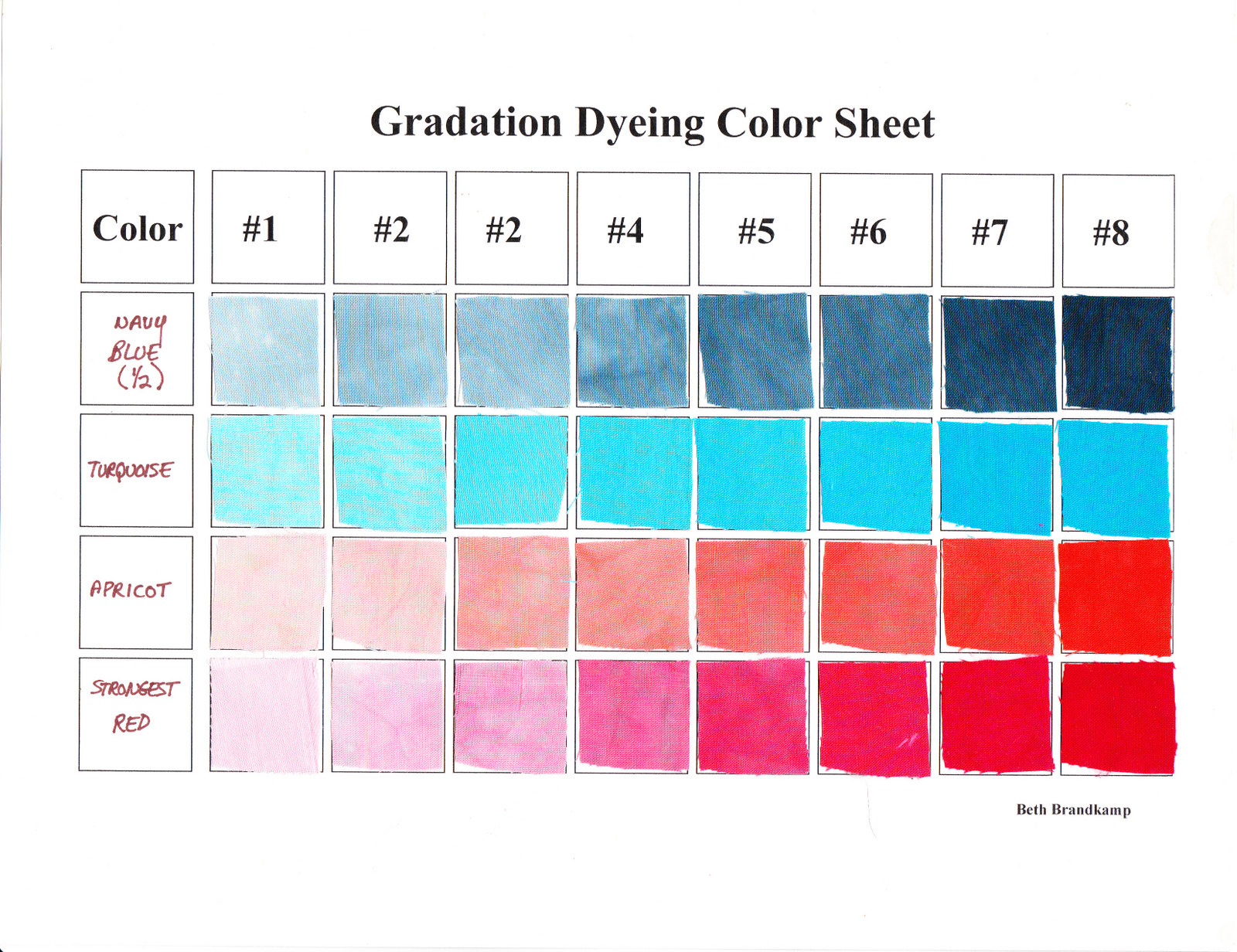 Beth's Blog: The Newly Dyed Fabrics - Part II