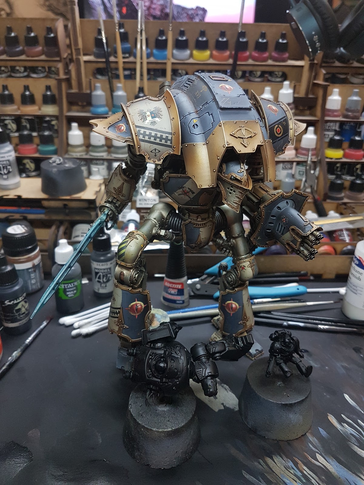 Dorn's Arrow: Cerastus Knight Castigator - House Makabius - Work in ...