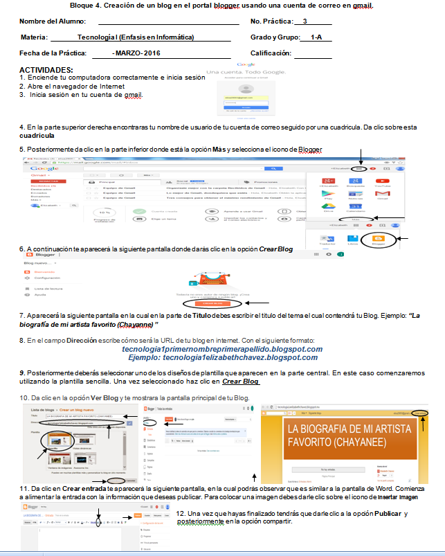 TECNOLOGIA 1 ENFASIS EN INFORMATICA 2017