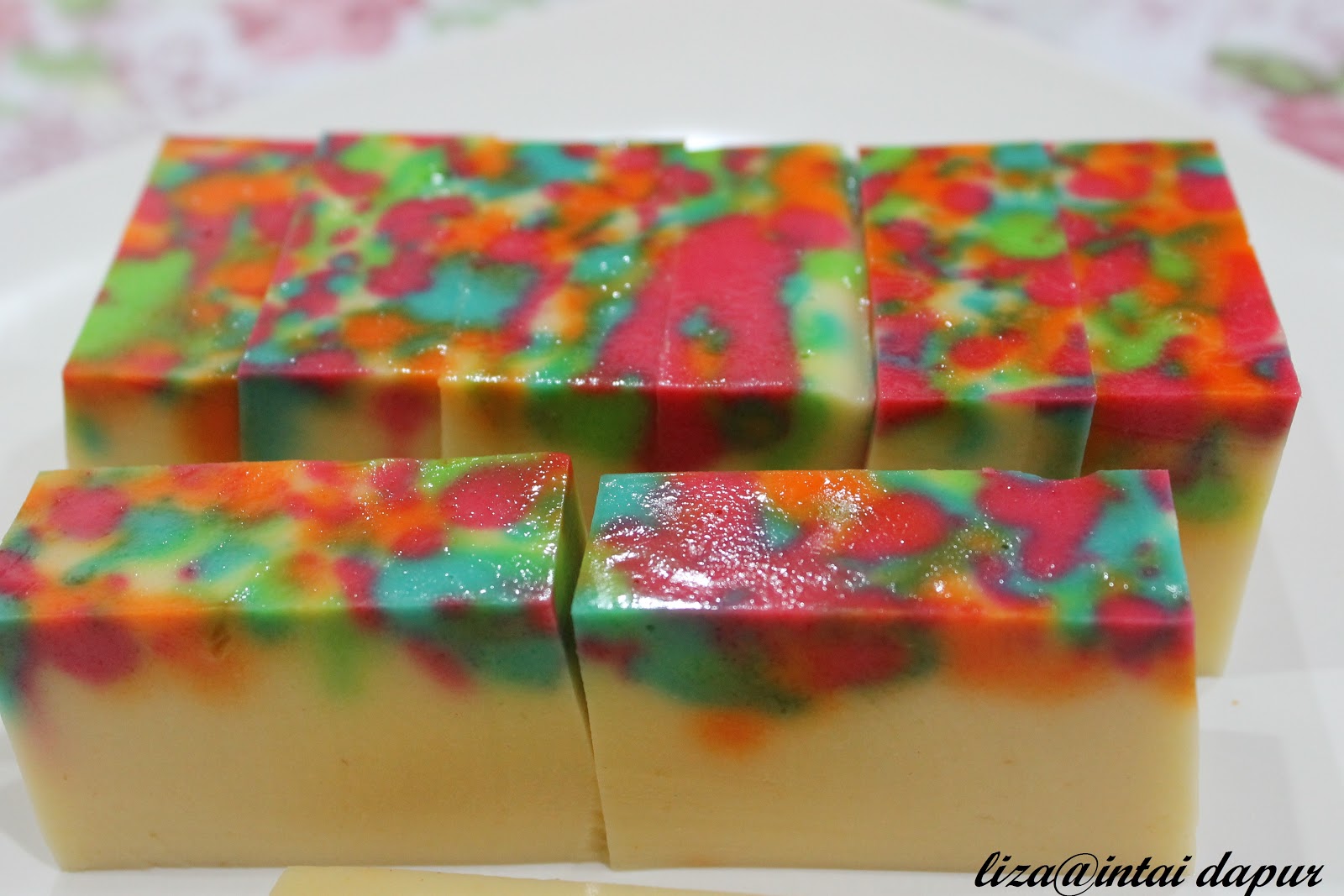 INTAI DAPUR: Puding Roti Sunquick Pelangi...