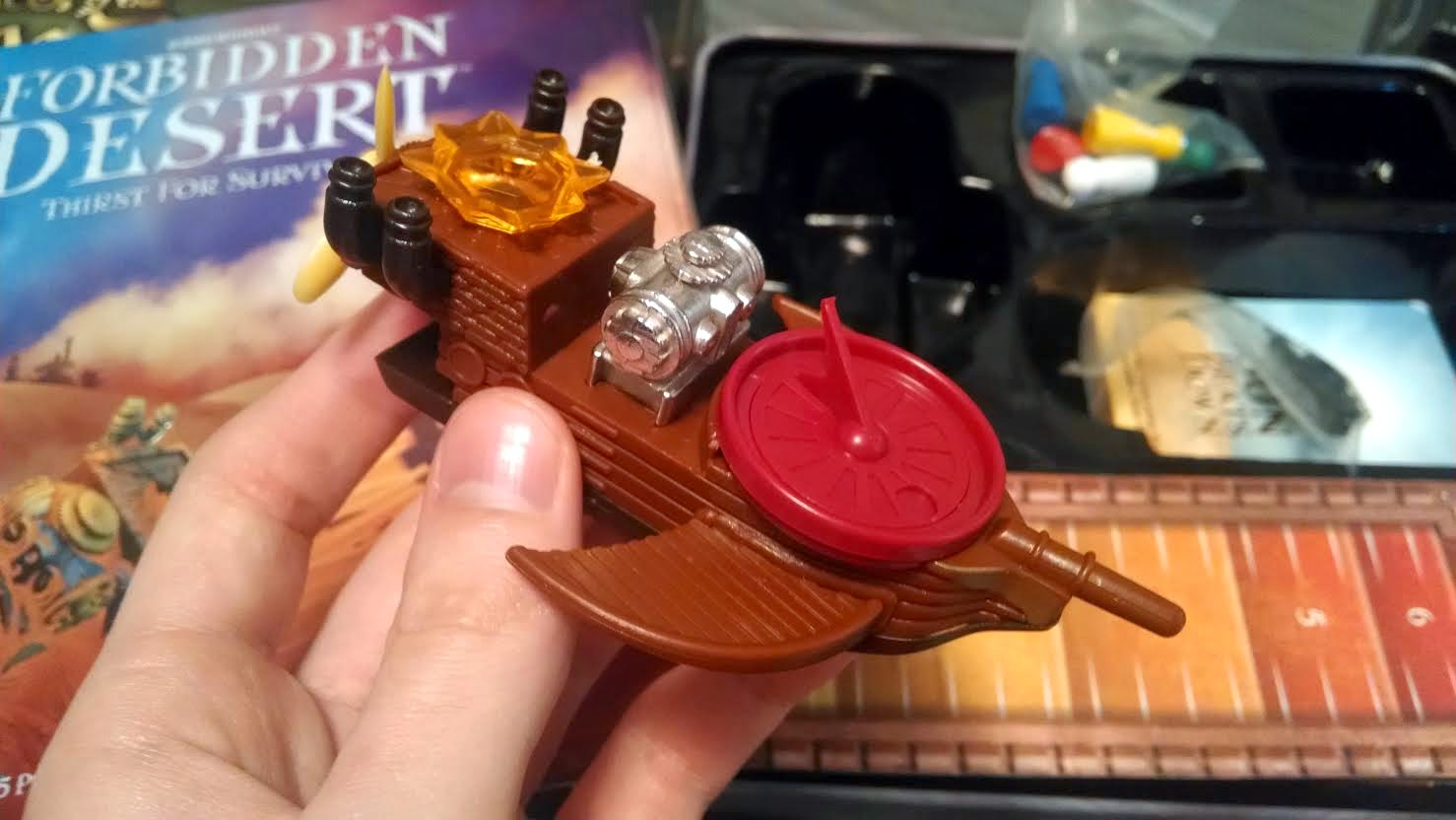 The Nocturnal Rambler: Board Game Review: Forbidden Desert