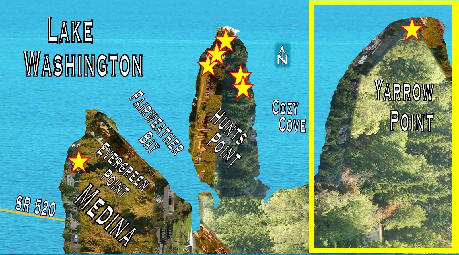 Lake Washington Cruising: Yarrow Point Mansions