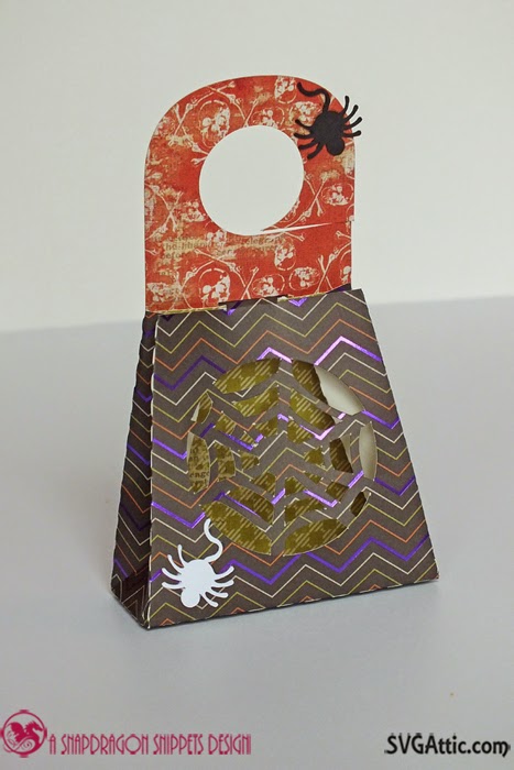 3 under 3 and more: Tutorial: Doorhanger Spider Web Box