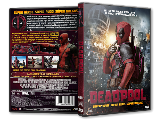 Cover Diago : DEADPOOL DVD COVER