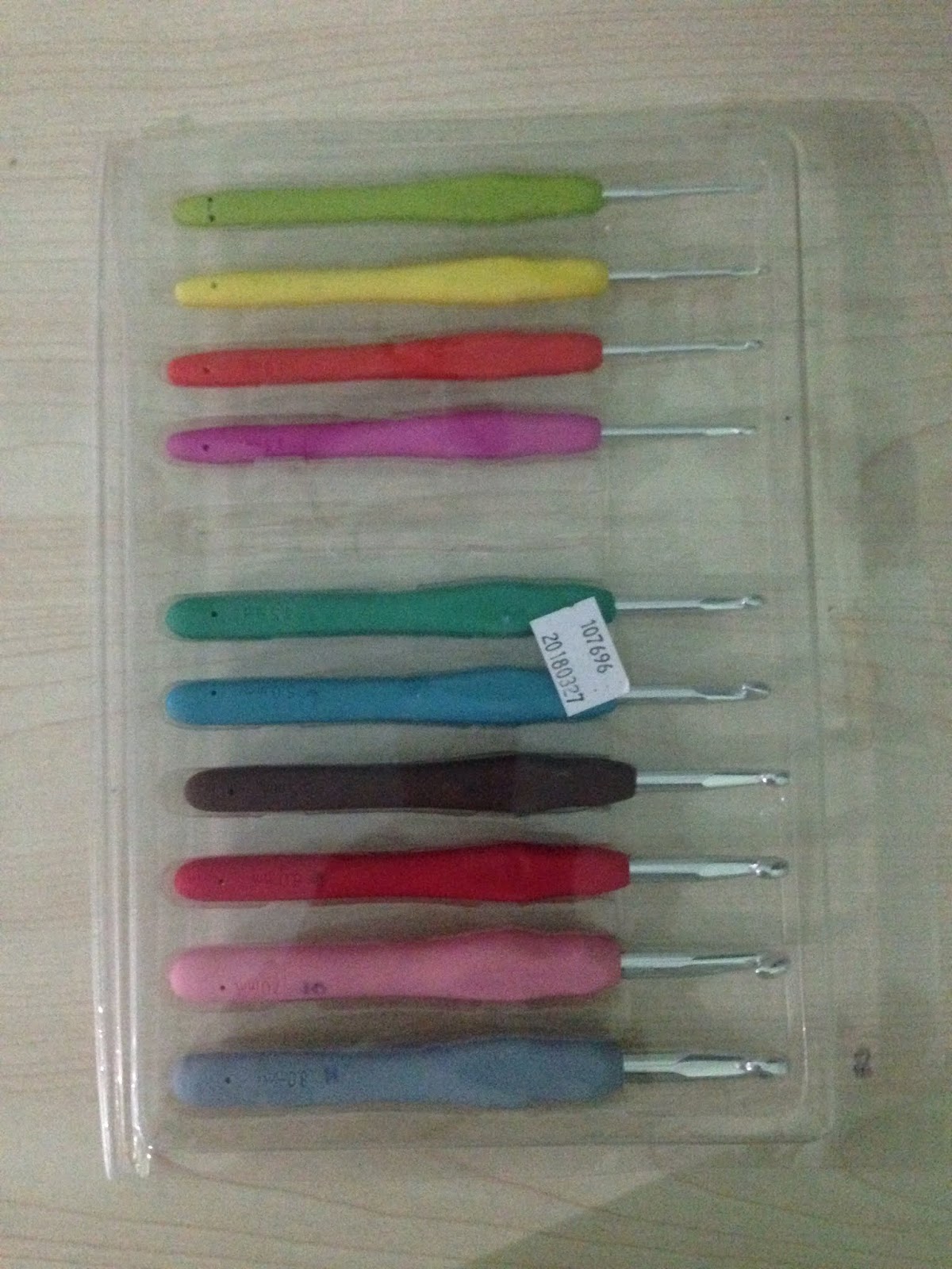 Alat merajut untuk pemula (1): Review beberapa jenis crochet hook ...