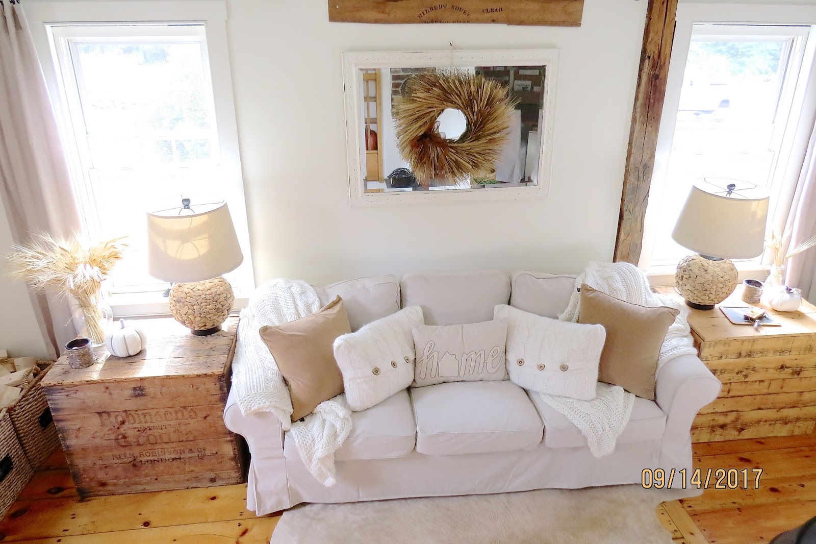 The Long Awaited Home: Decorating for Fall with Neutrals