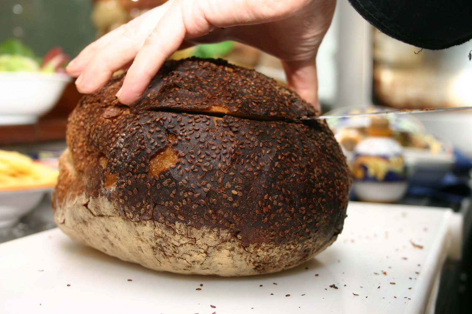 Thyme Out: Stuffed Maltese Bread with Grilled Vegetables and Cheese