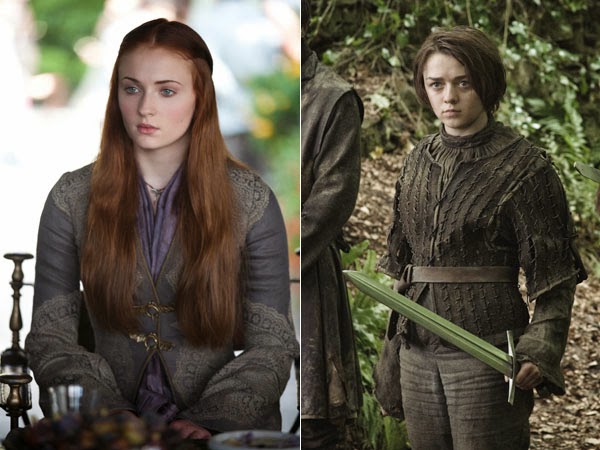 Sansa and Arya - The Rose and The Weed