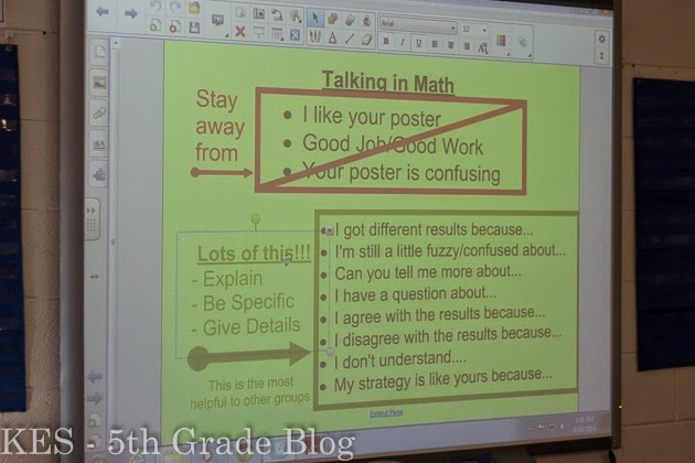 5th Grade: Math Gallery Walk - Math Practice Standards