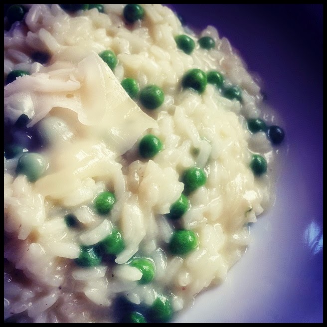 Green Pea Risotto