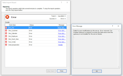 Microsoft BI Tools: Azure Snack - AAS and On-Premise Data