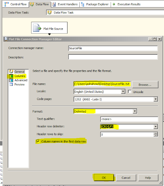 Welcome To Techbrothersit Ssis Read Top X Rows From Flat File Excel File Or Range Of Rows