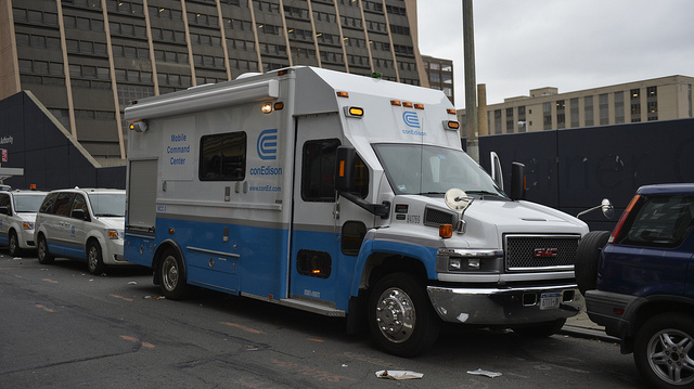 mcbrooklyn: Con Ed Hurricane Sandy Mobile Posts in NYC Closing Today