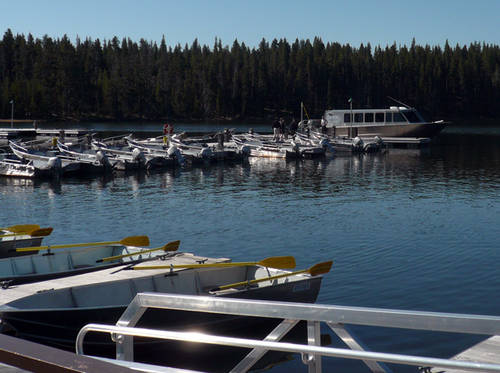 Yellowstone And More: BOATING IN YELLOWSTONE