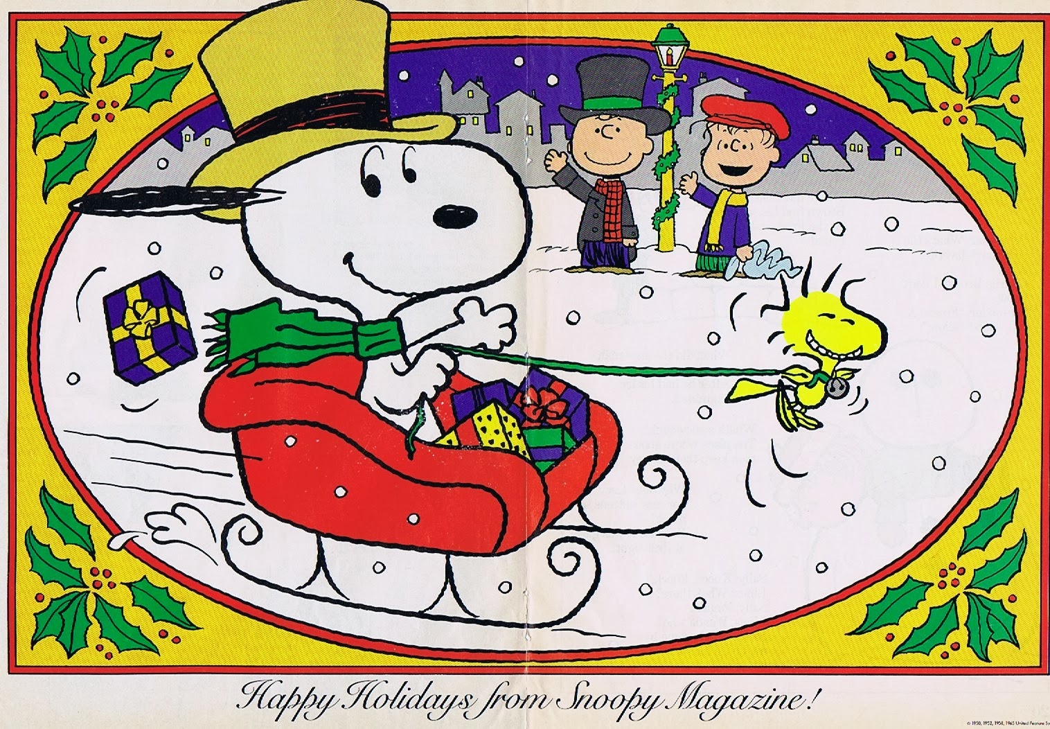 Jim Fanning's Tulgey Wood: Season's Greetings From Snoopy