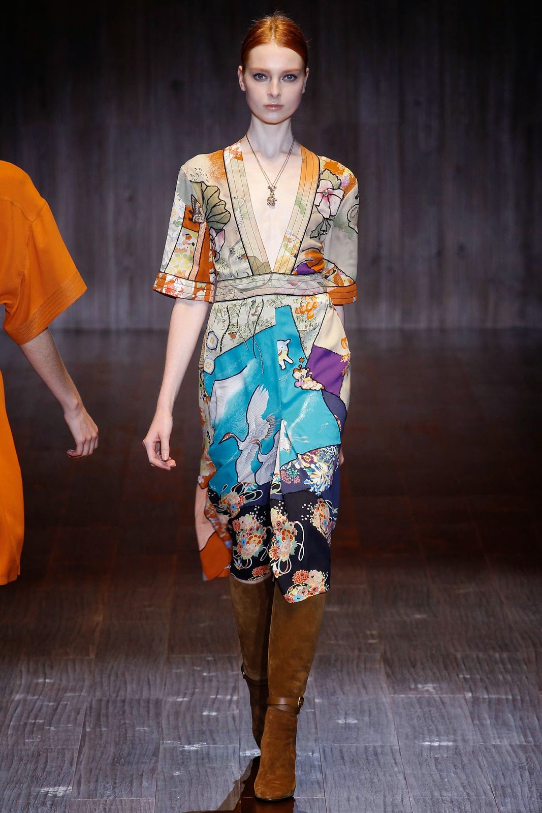 fashionstrendswomen: Gucci 2015 Les modèles de robe printemps été, la ...