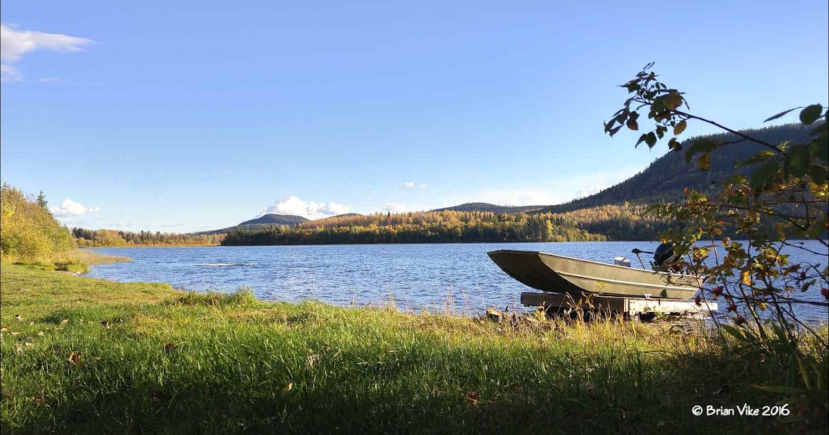 Northern Interior British Columbia: Fall At Sunset Lake Topley British ...