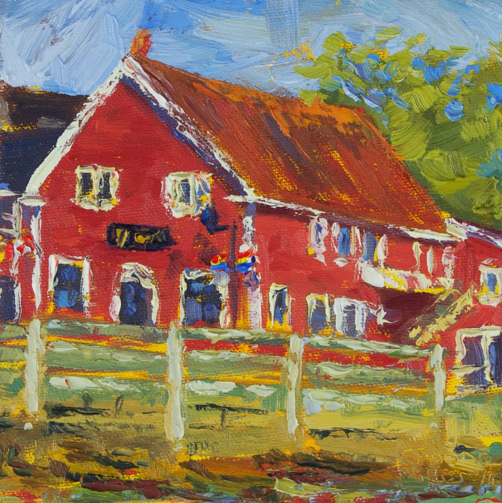 Simone Ritter Art: Day 12: Cottage Craft St. Andrews