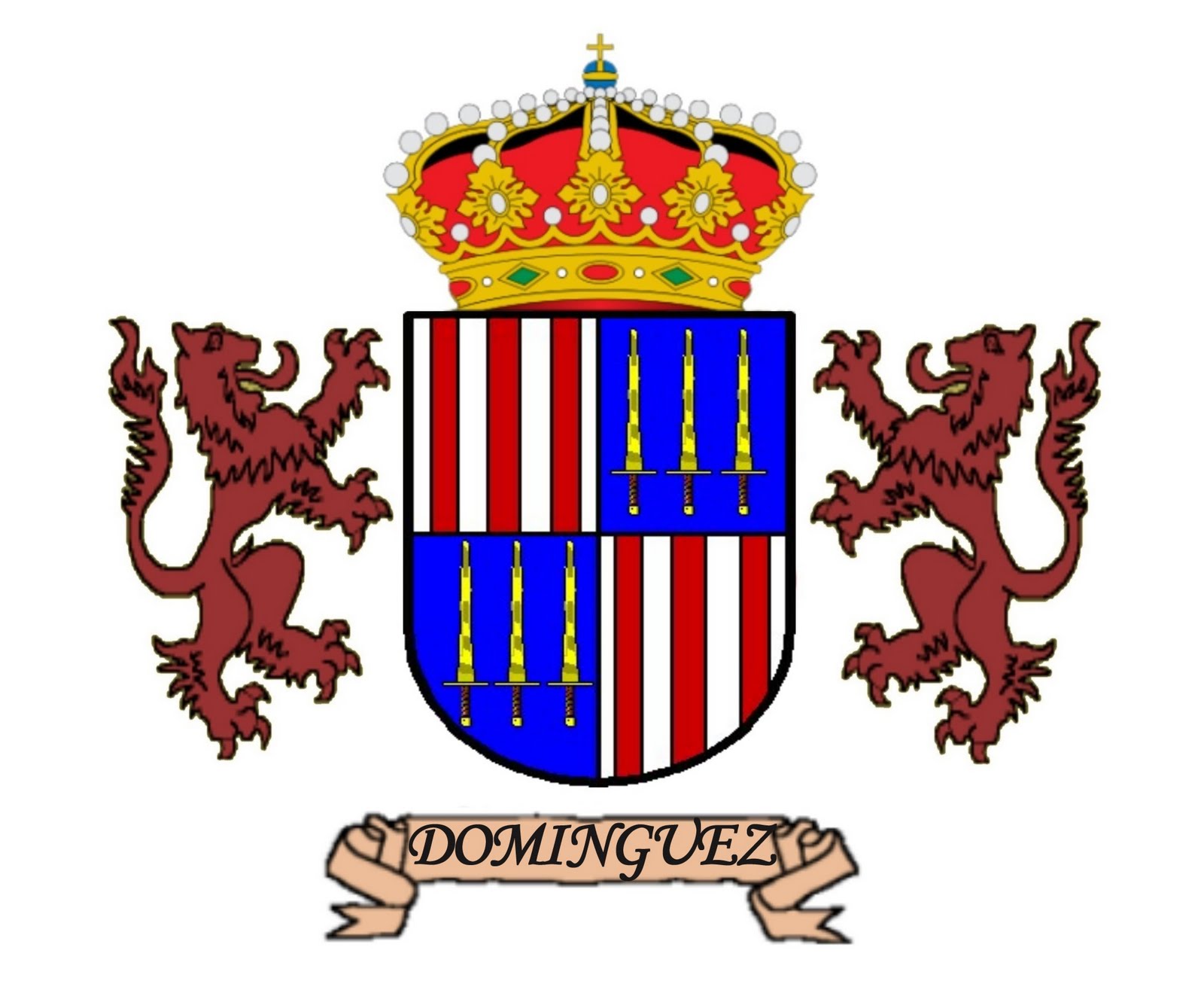 Apellidos y Escudos: Domínguez