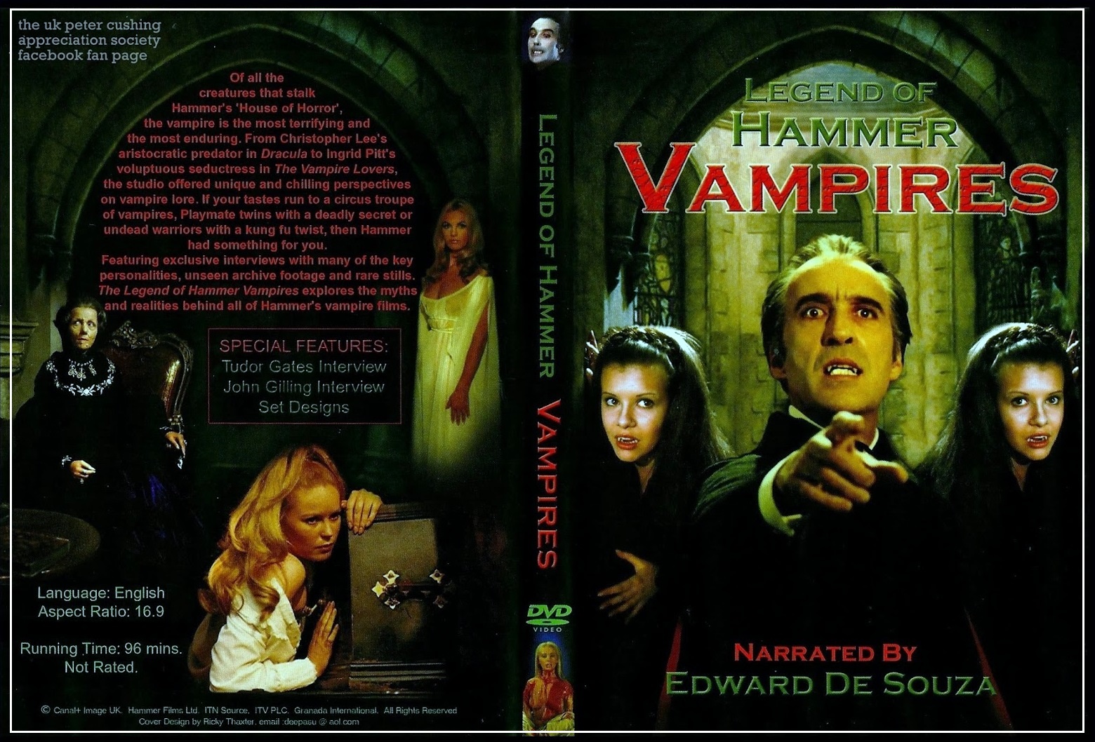 The Black Box Club: THE DEFINITIVE STORY OF AMICUS FILMS DVD : REVIEWED ...