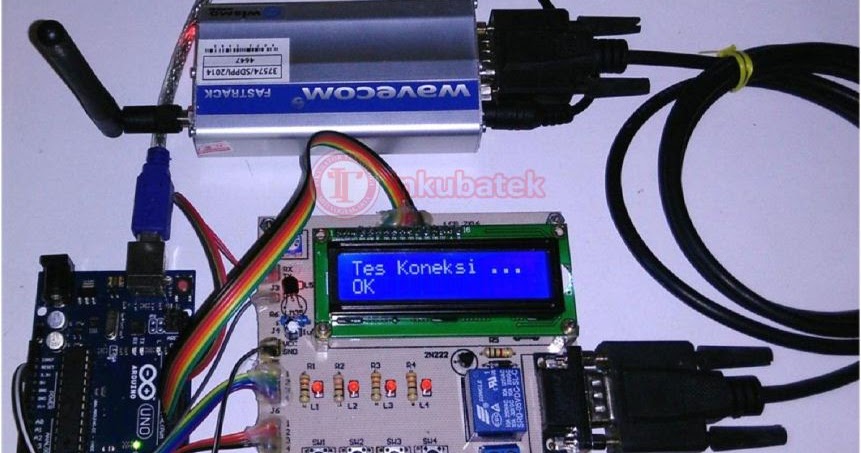 [TUTORIAL] Proyek Arduino ke 6 - Komunikasi arduino dg modem serial ~ ARDUINO Projek