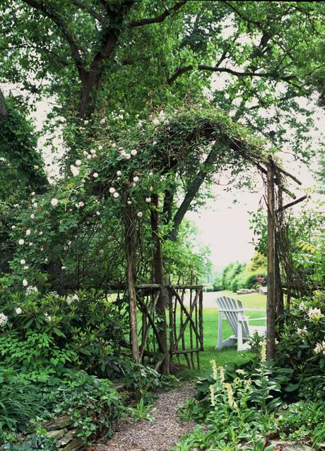 Hydrangea Hill Cottage: Garden Arbors