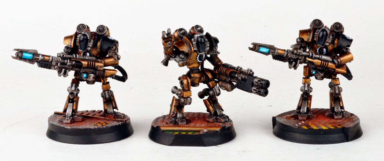 davetaylorminiatures: Mechanicum - Thallax Special Weapons
