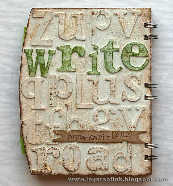 Layers of ink: Altered Notebok Tutorial