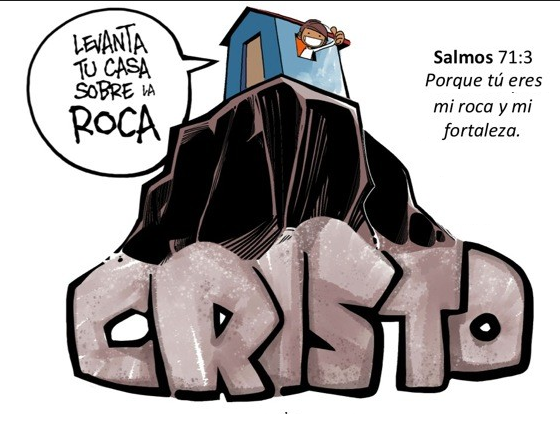 α JESUS NUESTRO SALVADOR Ω: Sé para mí una roca protectora, tú que ...