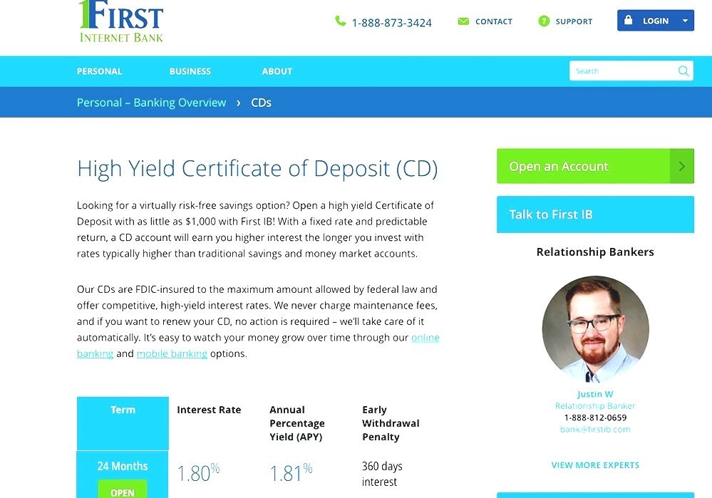 First Internet Bank Of Indiana - First Internet Bank Of Indiana Reviews