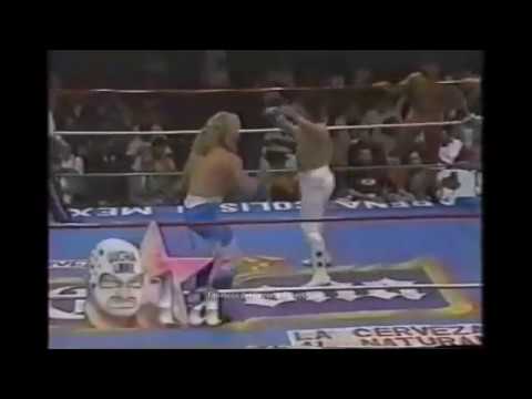 Historia del Wrestling: Corazón de León y Último Dragon vs Negro Casas ...