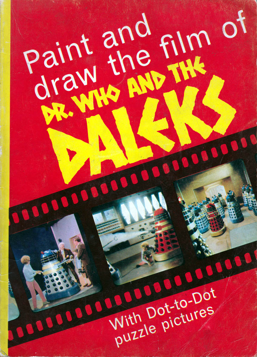 BLIMEY! The Blog of British Comics: Dalek colouring book (1965)