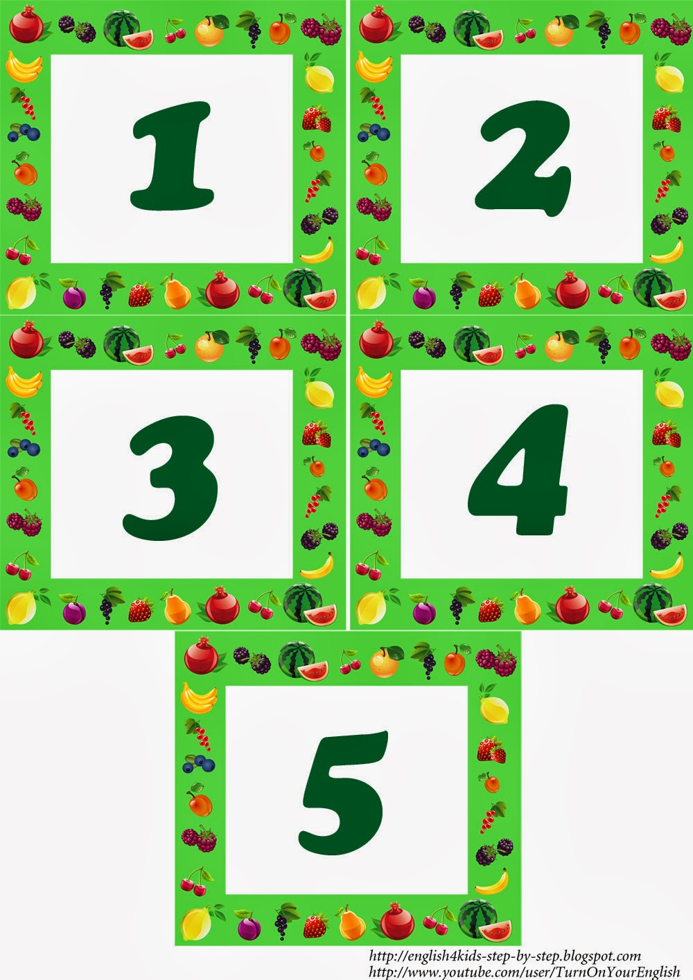 English for Kids Step by Step: Fruits and Berries Song for Kids ...