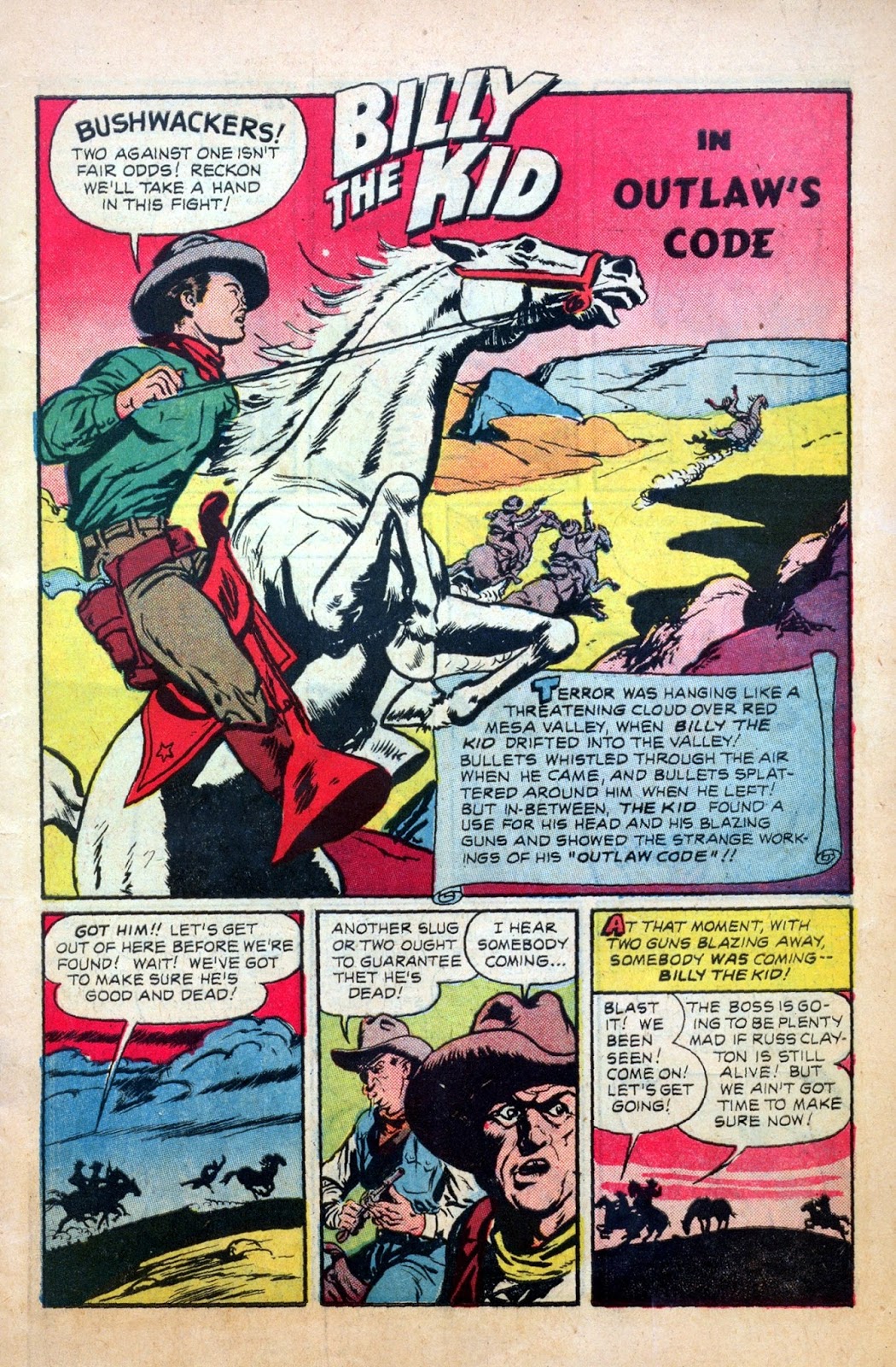 Old-fashioned Comics: Billy the Kid - #09 – #153 (1957 -1983) Complete ...