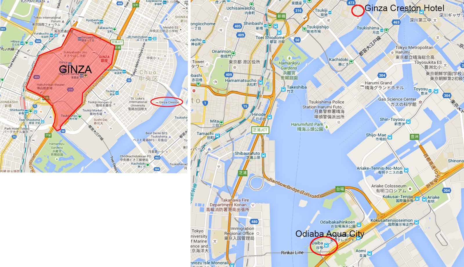 Jaik's Travel Blog: Day 15: Ginza & Odaiba