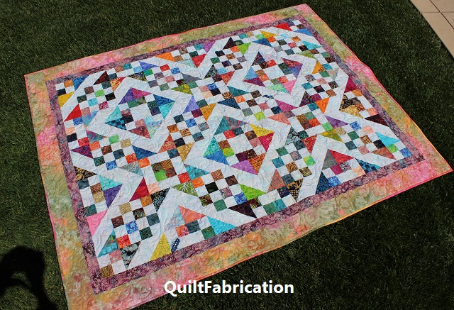 Batik Scrap Quilt