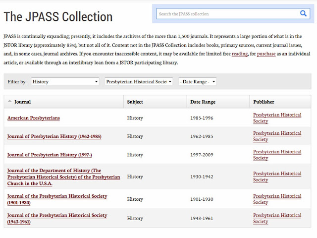 Finding Stuff - Research For 21st Century Writers: JPASS A Boon To ...