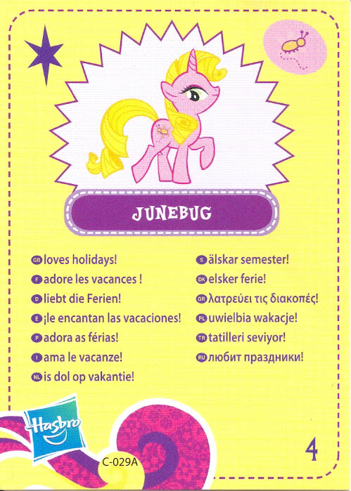 MLP Junebug Blind Bag Cards | MLP Merch