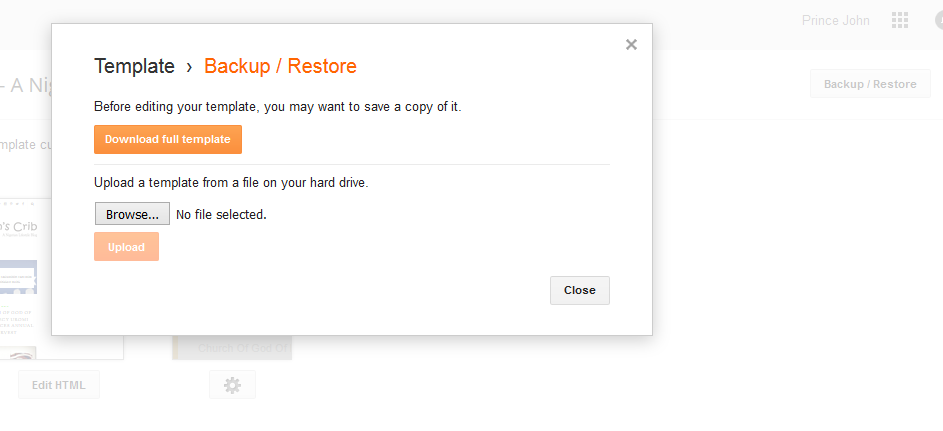 How to Upload/Install a Blogger Template - NaijaLoaded Premium Template