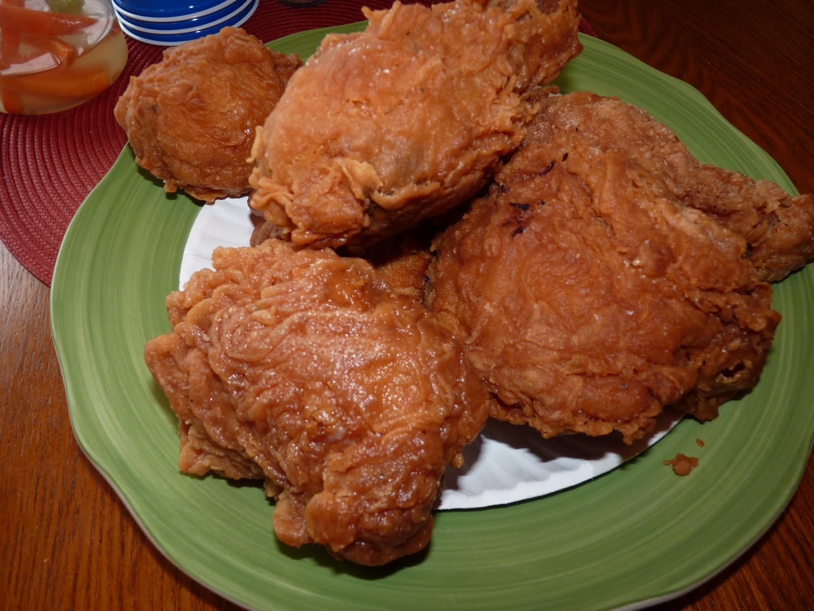 Feed Your Soul And Let Your Cup Runneth Over!: Extra Crispy Fried Chicken